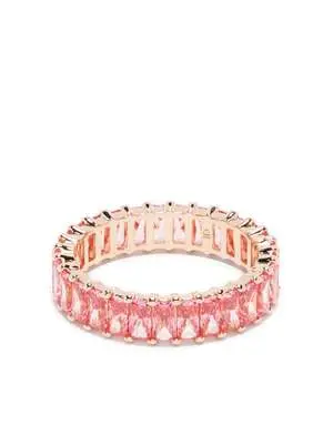 SWAROVSKI Matrix Crystal-embellished Ring - Pink
