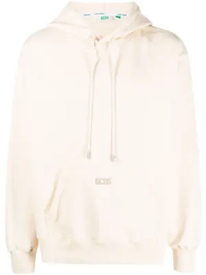 Gcds Logo-detail Drawstring Hoodie