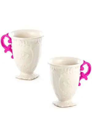 SELETTI I-wares Porcelain Mug - White