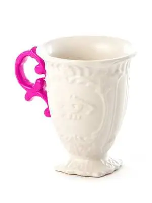 SELETTI I-wares Porcelain Mug - White
