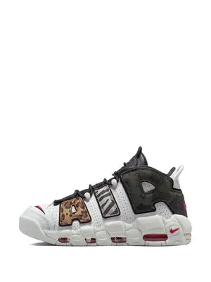 Nike Air More Uptempo Animal Instinct Sneakers - White