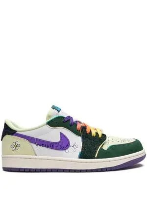 Jordan Floral Sneakers For Women