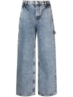 Moschino High-rise Straight-leg Jeans