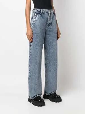 Moschino High-rise Straight-leg Jeans