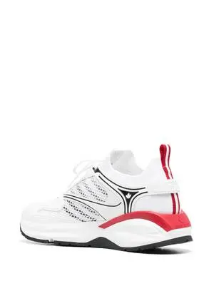 Dsquared2 X Dash Panelled Low-top Sneakers - White