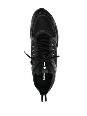 Dsquared2 X Dash Panelled Low-top Sneakers - Black
