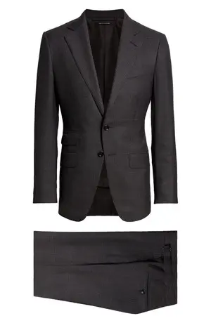 TOM FORD O'connor Canvas Check Wool Suit