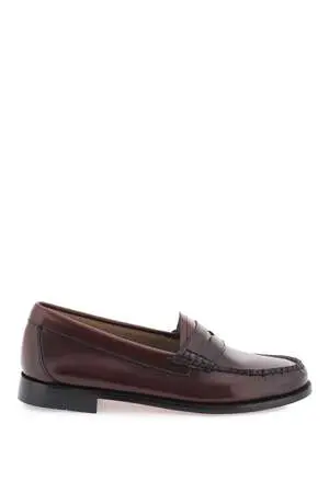 G.H. BASS & CO. 'weejuns' Penny Loafers - Rosso