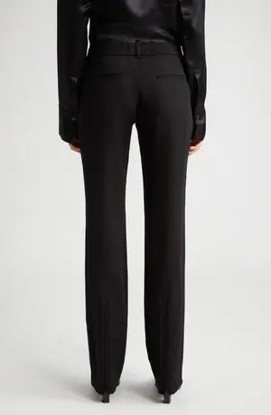 Acne Studios Pimmy Wool Blend Crepe Pants