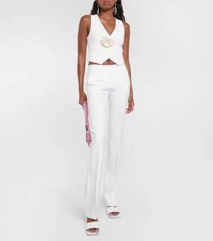Blumarine Mid-rise Slim Pants