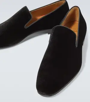 CHRISTIAN LOUBOUTIN Velvet Loafers