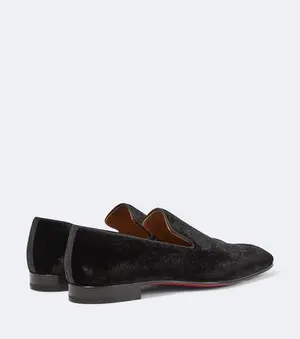 CHRISTIAN LOUBOUTIN Velvet Loafers