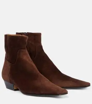 Women's Brown Suede Boots