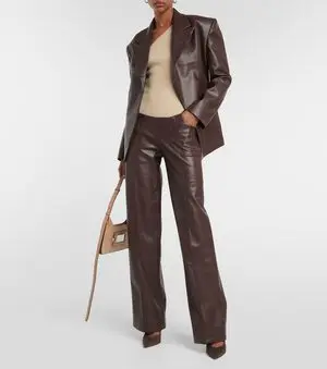 AYA MUSE Low-rise Wide-leg Trousers