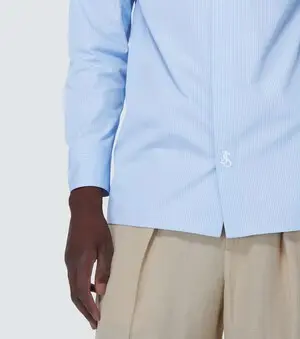 JIL SANDER Pinstriped Cotton Shirt