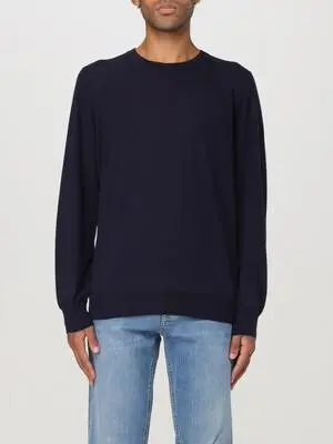 Brunello Cucinelli Virgin Wool And Cashmere Pullover - Navy