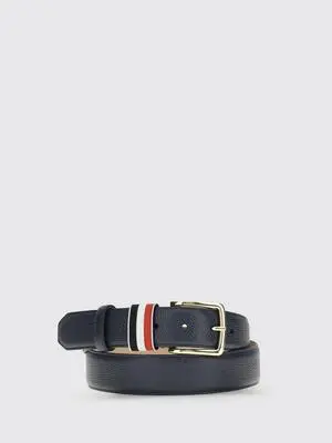 Thom Browne Thom Browne Leather Belt Navy