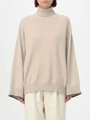 Brunello Cucinelli Cashmere Turtleneck Sweater - Beige