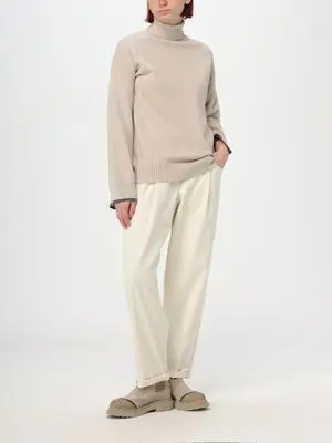 Brunello Cucinelli Cashmere Turtleneck Sweater - Beige