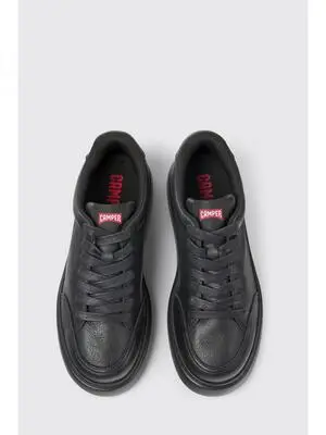 Camper Runner K21 Leather Sneakers - Black