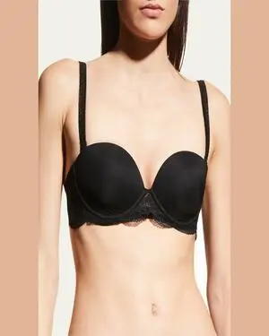 Simone Perele Karma Smooth Strapless Bra - Black