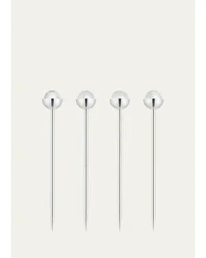 ANNA NEW YORK Hospitality Cocktail Picks - Silver