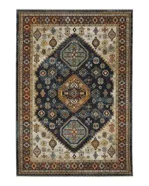 ORIENTAL WEAVERS Aberdeen 005w1 Area Rug, 9'10 X 12'10 - Blue