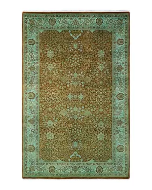 Bloomingdale'S Fine Vibrance M1416 Area Rug, 5'3 X 8'2 - Orange