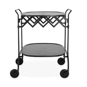 KARTELL Gastone Mat Folding Trolley - Black