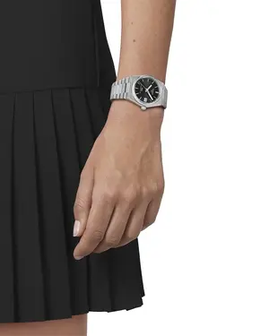 TISSOT Prx Powermatic 80 Watch - Black/silver