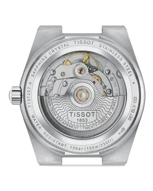 TISSOT Prx Powermatic 80 Watch - Black/silver
