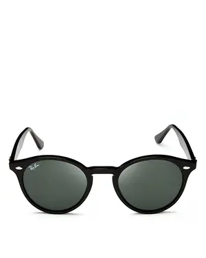Ray-ban Round Sunglasses 49mm - Black/gray