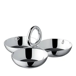 Christofle Vertigo 3-part Appetizer Dish