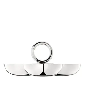 Christofle Vertigo 3-part Appetizer Dish