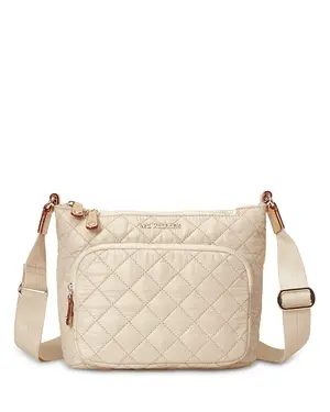Mz Wallace Silver Tone Cross Body Bags
