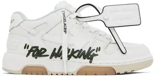 Off-White Off-White White Out Of Office 'For Walking' Sneakers - White Blac