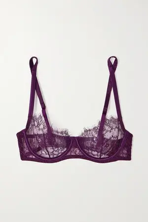COCO DE MER Lunaria Lace Underwired Balconette Bra
