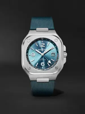 BELL & ROSS Br 05 Gmt Automatic 41mm Watch - Blue
