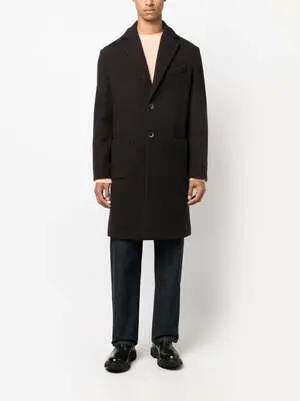 Barena Venezia Notched-collar Single-breasted Coat - Brown