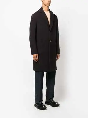 Barena Venezia Notched-collar Single-breasted Coat - Brown