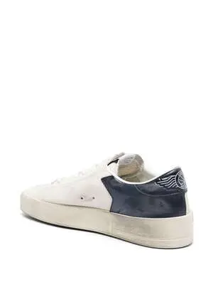 GOLDEN GOOSE Stardan Leather Low-top Sneakers - White