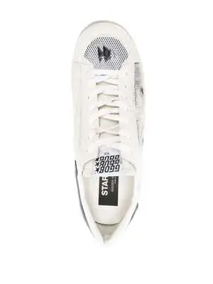 GOLDEN GOOSE Stardan Leather Low-top Sneakers - White