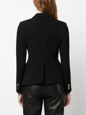 Tagliatore Double-breasted Fleece Blazer