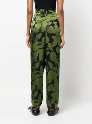 Henrik Vibskov Graphic-print Wrap Trousers
