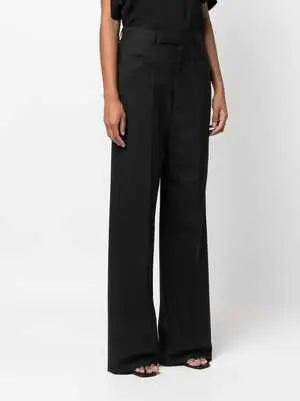 Rick Owens Straight-leg Wool Tailored Trousers