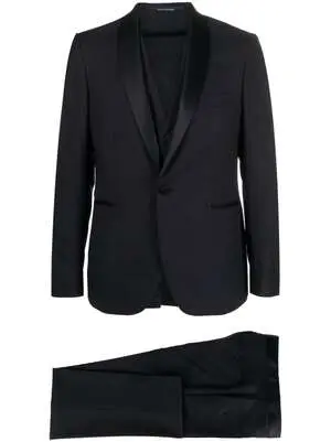 Tagliatore Single-breasted Virgin Wool-silk Suit