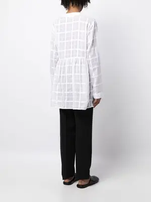 BODE Off-centre Cotton Shirt
