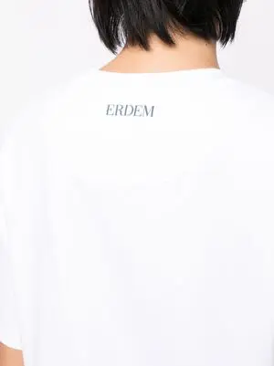 Erdem Graphic-print Cotton T-shirt