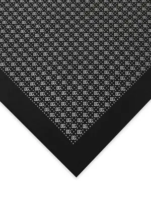 Dolce & Gabbana Logo-jacquard Silk Scarf