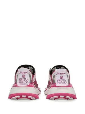 Dolce & Gabbana Fast Panelled Low-top Sneakers - Pink
